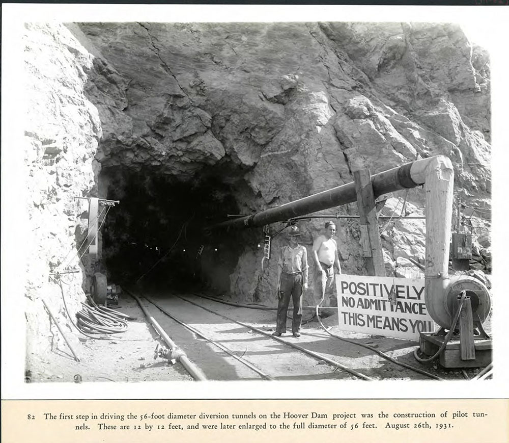 Diversion Tunnels | The Herbert Hoover Presidential Library and Museum