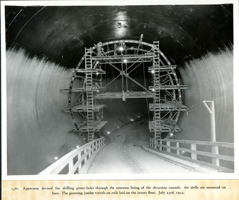 Diversion Tunnels | The Herbert Hoover Presidential Library and Museum