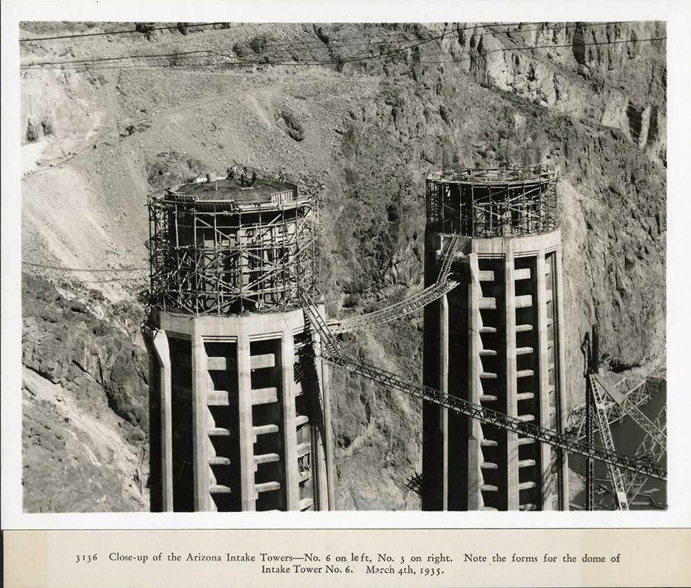 Intake Towers and Spillways | The Herbert Hoover Presidential Library ...